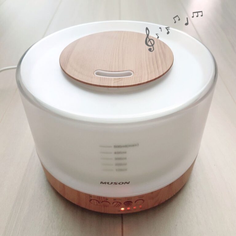 【レビュー】MUSONのおしゃれ加湿器は4WAYでつかえる＜超音波式タイプ＞ | ママくらし